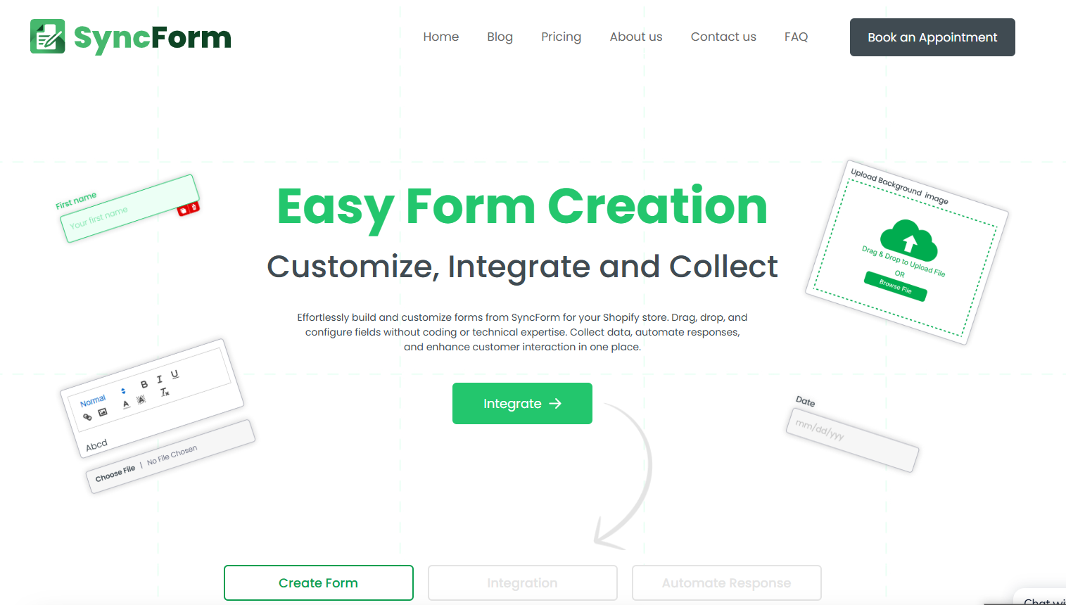 Syncform | Shopify Form Builder to Create Custom Forms